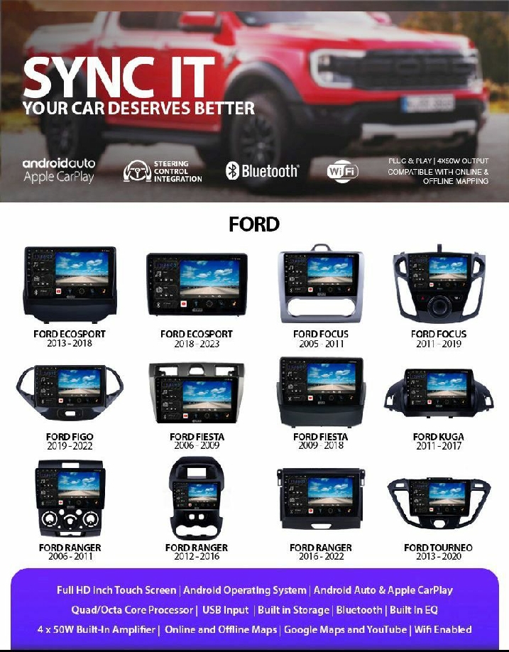 Buy FORD ANDROID CARPLAY