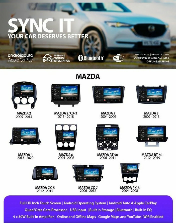 Buy MAZDA ANDROID CARPLAY