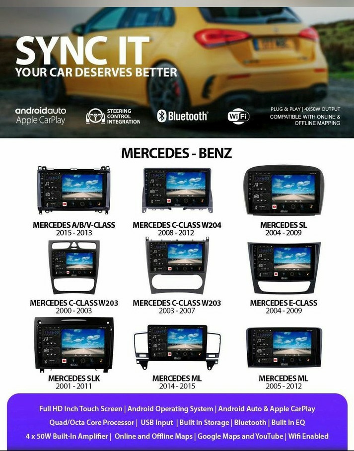 Buy MERCEDES ANDROID CARPLAY